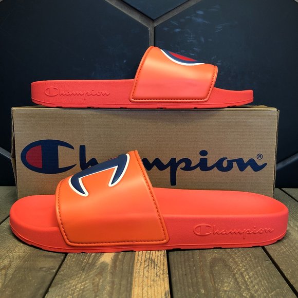 Champion | Shoes | New W Box Mens Champion Ipo Summer Slides Groovy ...